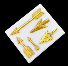 ASSORTED MINI ARROWS AND ARROWHEADS MOULD – Theafrocakery